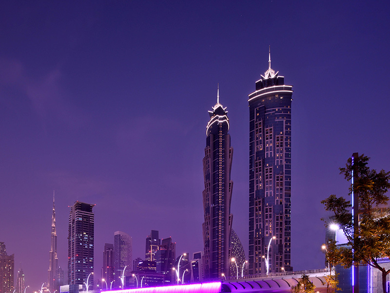 Facade Lighting installation, Supply, Design and AMC